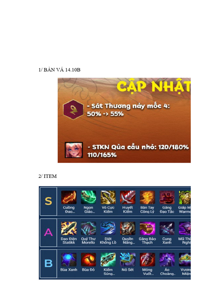 T NG H P Meta 14.10B | PDF