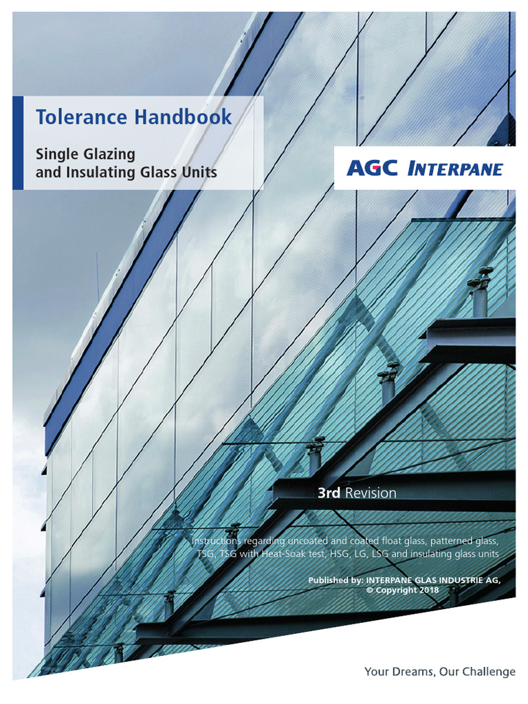 Glass Units Tolerance Handbook | PDF | Engineering Tolerance | Glass Art