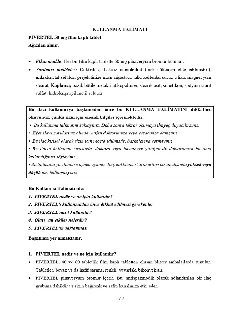Pivertel FKT KT | PDF
