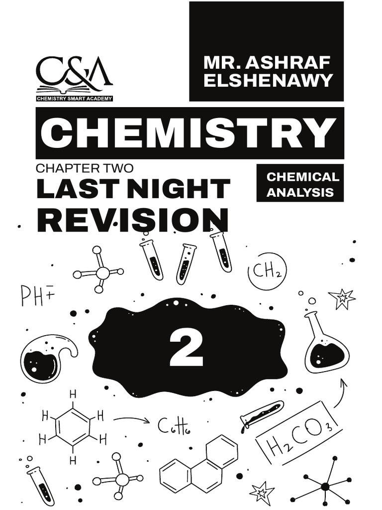 Last Night Revision Chapter TWO | PDF | Sodium Hydroxide | Acid