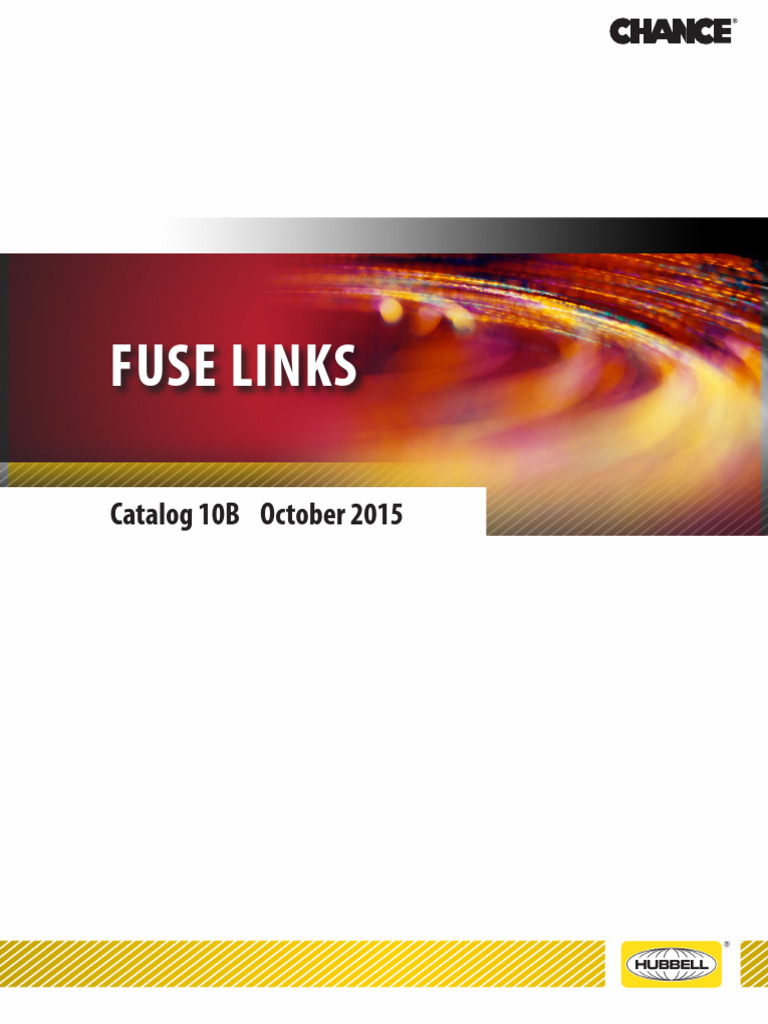 Chance Fuse Link-2 | PDF | Fuse (Electrical) | Soldering