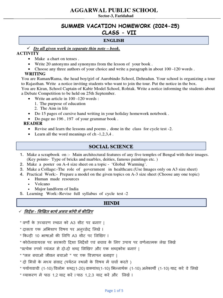 HHW (Vii) | PDF | Numbers