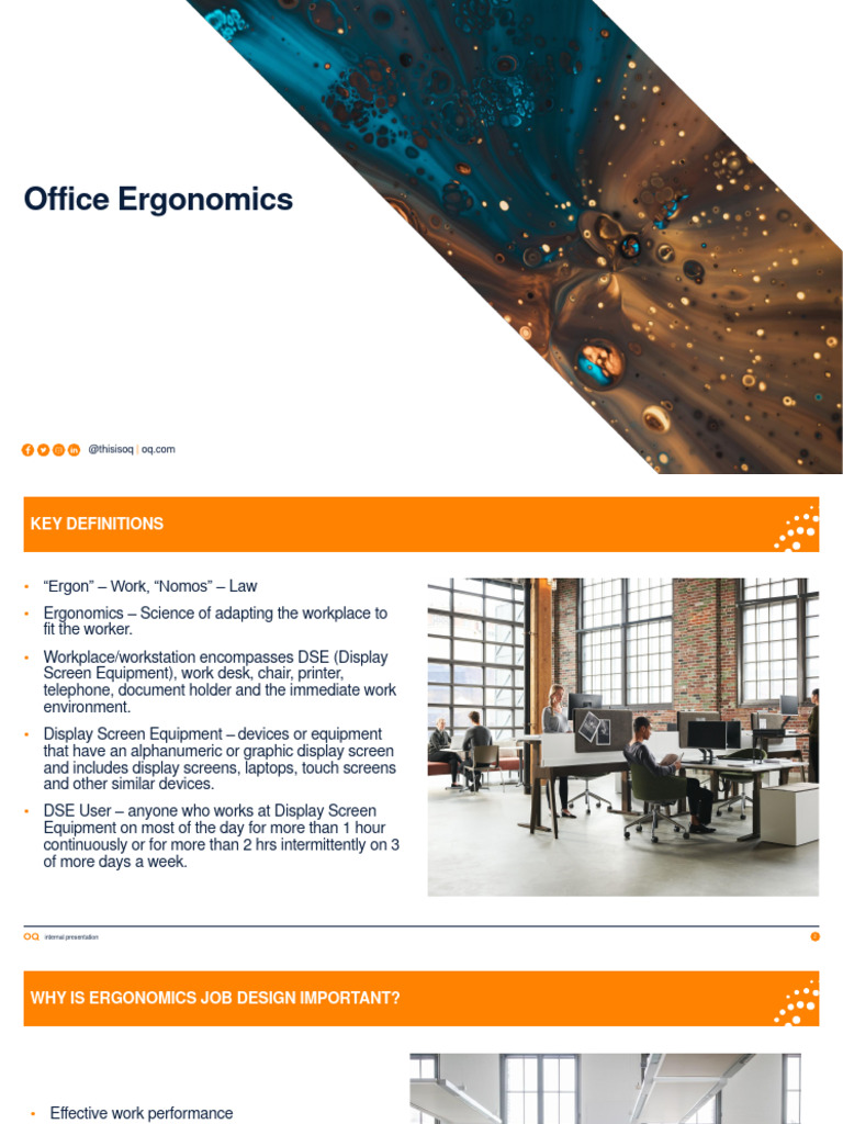 Office Ergonomics | PDF | Hand | Anatomical Terms Of Motion