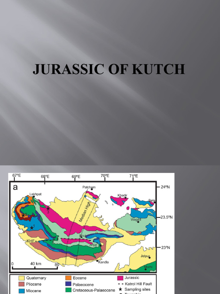 Jurassic of Kutch | PDF | Geological Formation | Sedimentary Rock