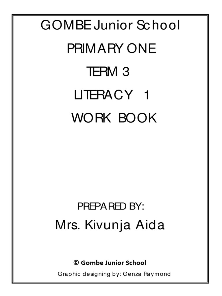 Term 3 Literacy Workbook for Primary One | PDF | Insects | Plants