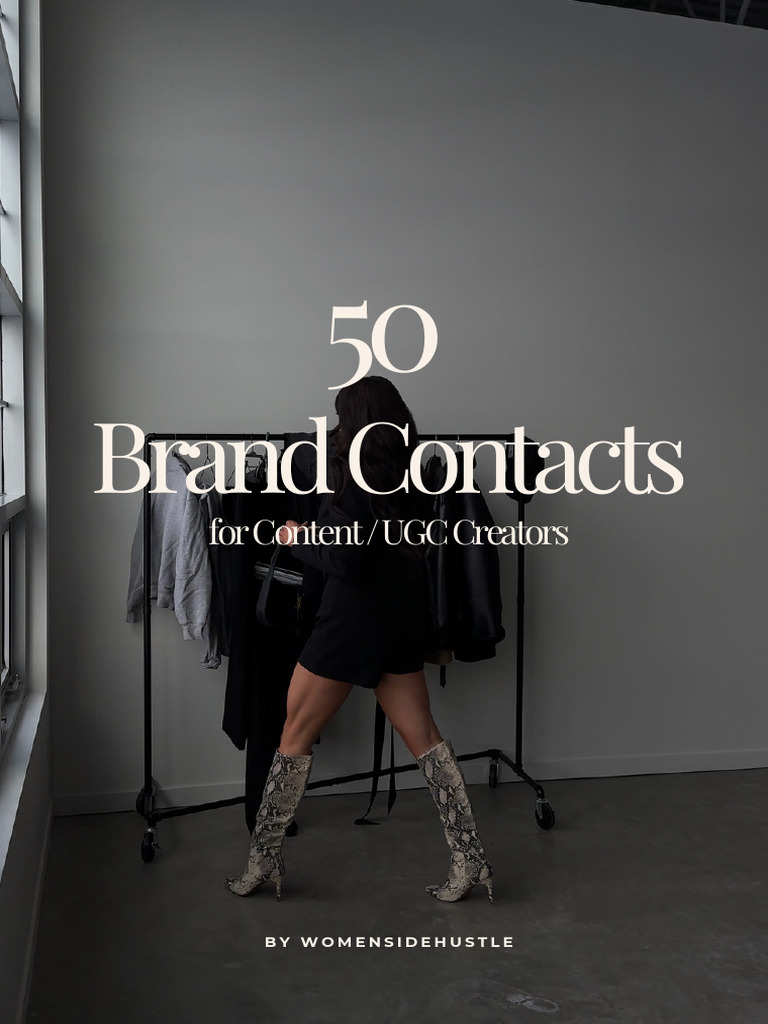 UGC Brand Contacts | PDF