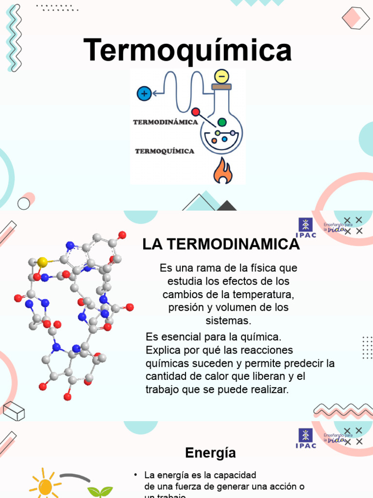 Termoquímica: Calor en Reacciones Químicas | PDF | Ciencia y matemáticas