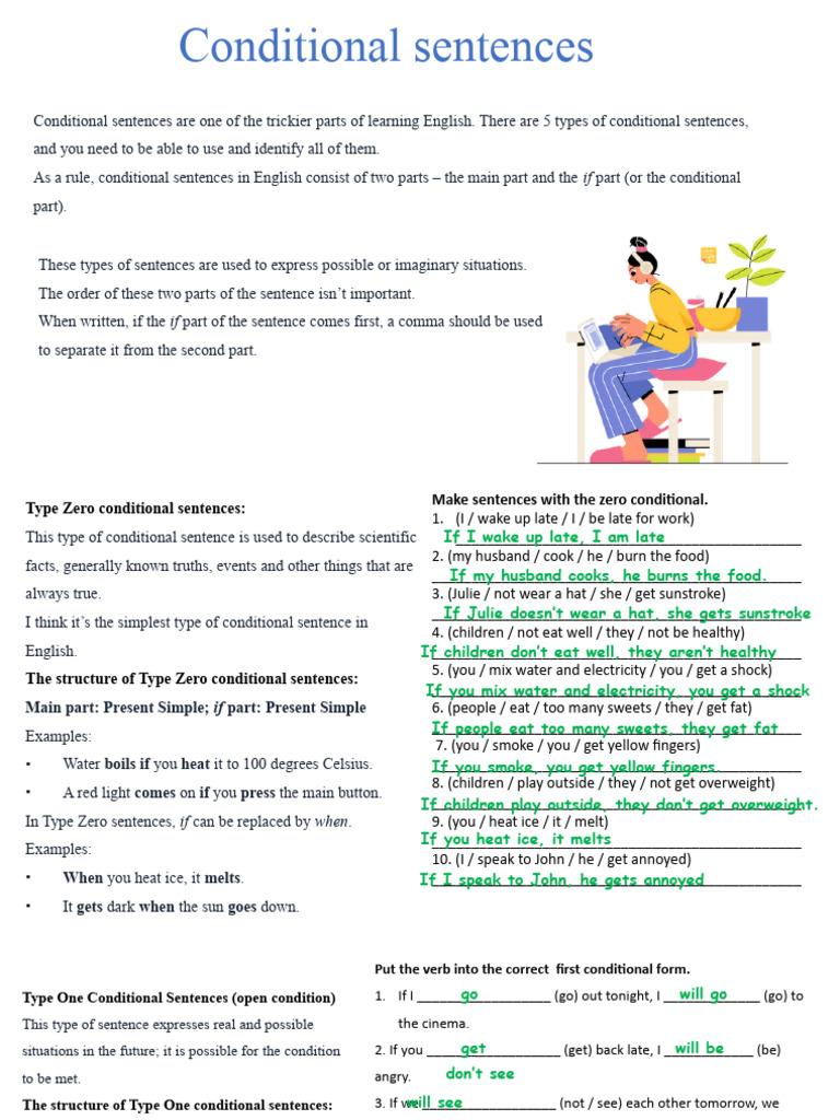 Conditional Senteces | PDF | Linguistics | Grammar