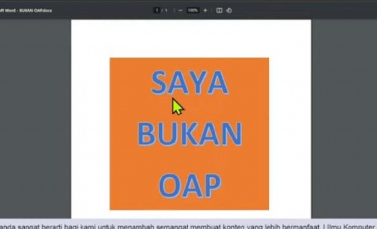 Saya Bukan Oap | PDF