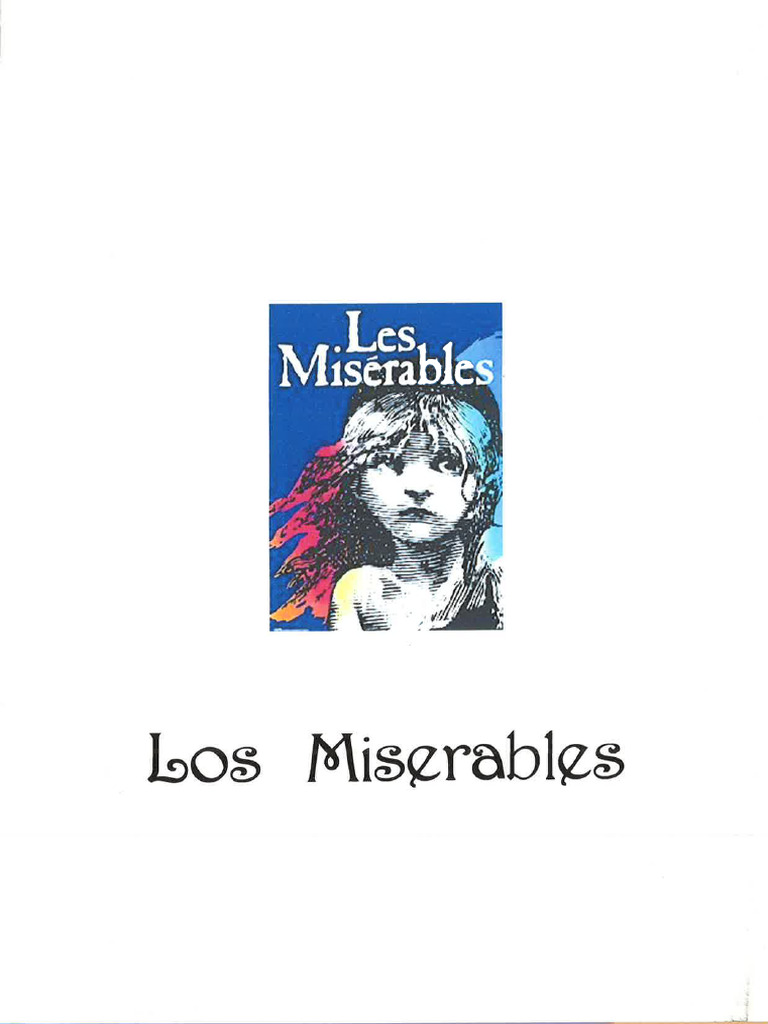 LOS MISERABLES (musical) | PDF