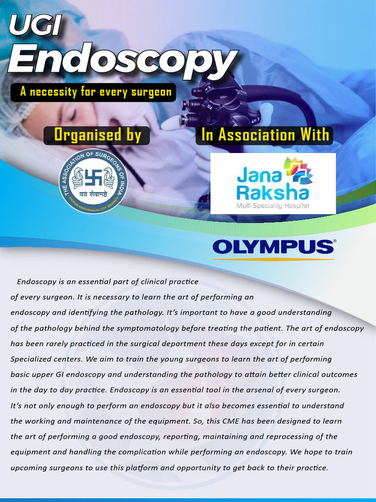 Endoscopy Broucher 2024 | PDF | Endoscopy | Gastroenterology