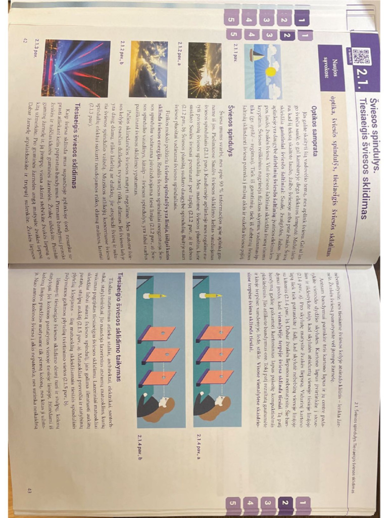 Sviesa. Sviesos Reiskiniai | PDF