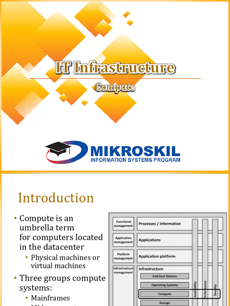 Modul 10. Compute | PDF | Random Access Memory | Central Processing Unit