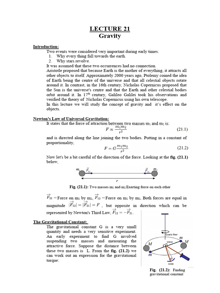 Lec21 Phy101 | PDF | Force | Potential Energy