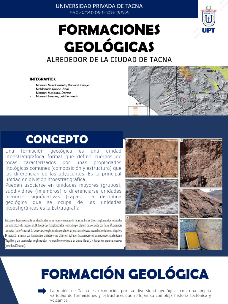 FORMACIONES GEOLOGICAS | Descargar gratis PDF | Formación geológica ...