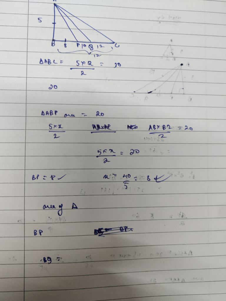 Area of Triangle | PDF