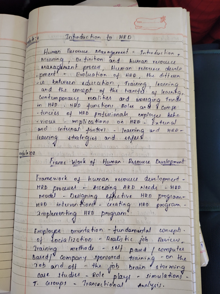 HRD Chapter 01 | PDF