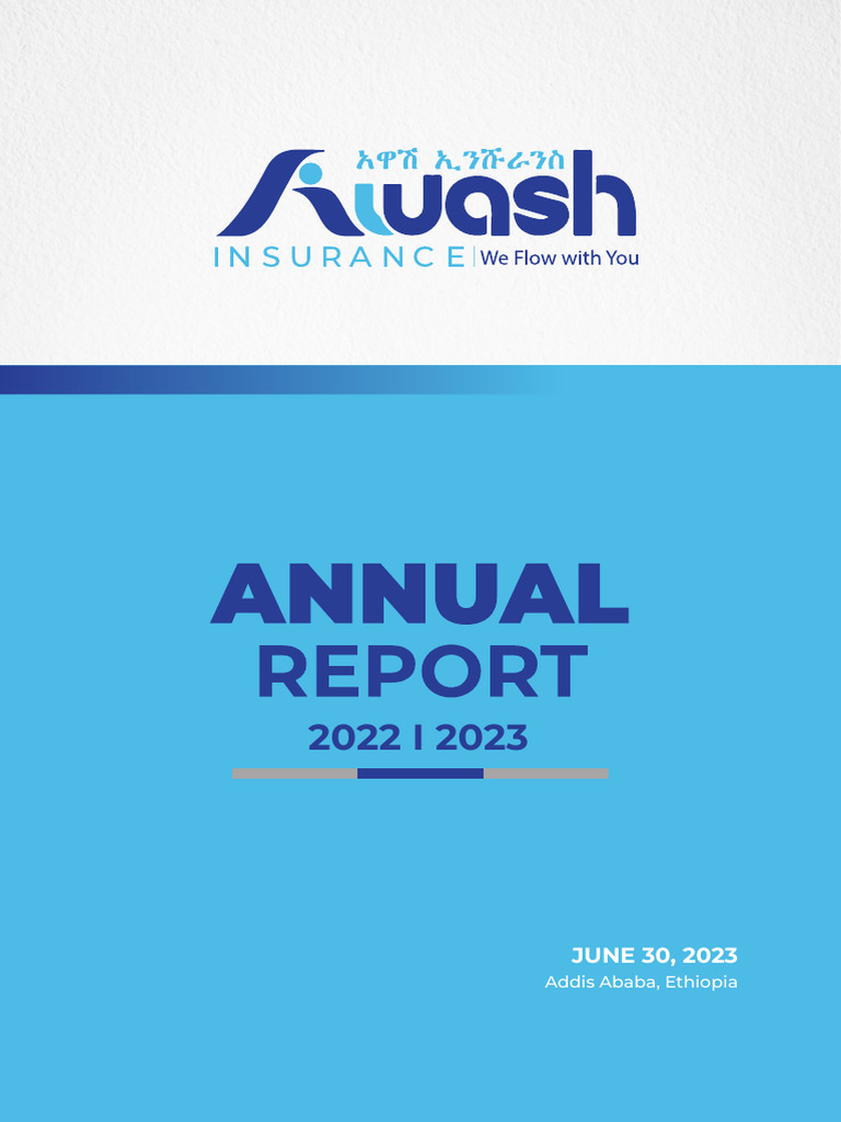Awash Insurance Annual Report 2022/23 | PDF | Dividend | Insurance