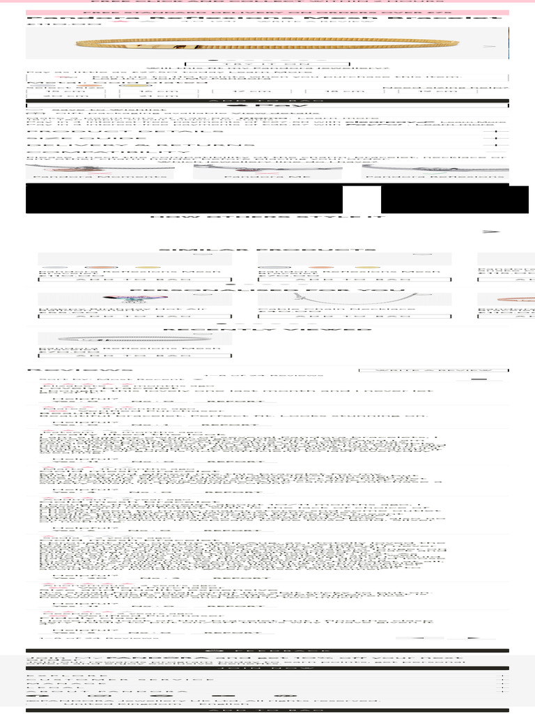 Pandora Reflexions Mesh Bracelet Pandora UK | PDF | Bracelet ...