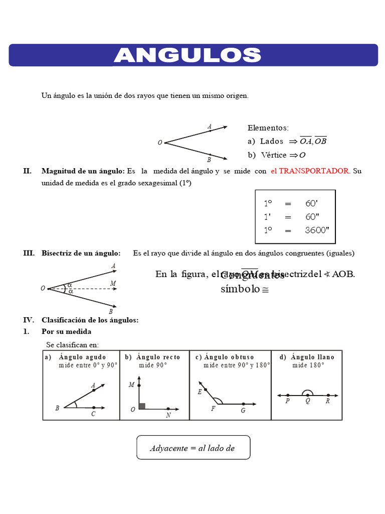 Los-Angulos-y-su-Clasificacion-para COPIAR EN EL CUADERNO | Descargar ...