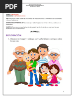 Guia 1. La Familia Grado Primero | PDF | Familia | Science