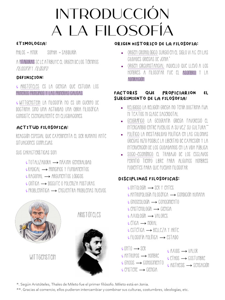 Introducción A La Filosofía | PDF | Aristóteles | Conocimiento