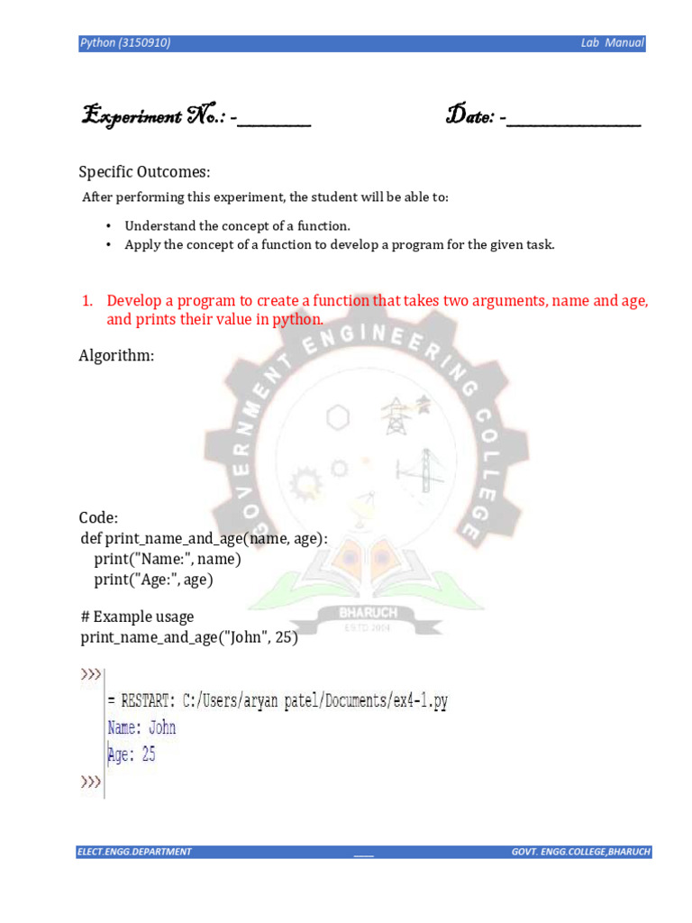 Pye4 S | PDF | Function (Mathematics) | Algorithms