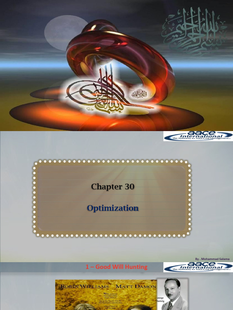 6 3 Optimization Pdf Sensitivity Analysis Monte Carlo Method