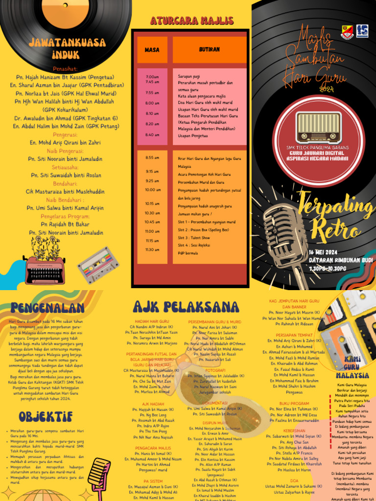 Stay Retro (Trifold Brochure) | PDF