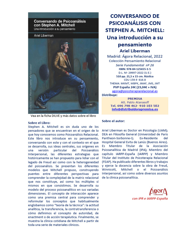 Dossier PR26 Liberman-Mitchell | PDF | Psicoanálisis | Psicología Aplicada