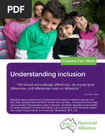Statement of Inclusion 2016 Australia | PDF | Inclusion (Education ...