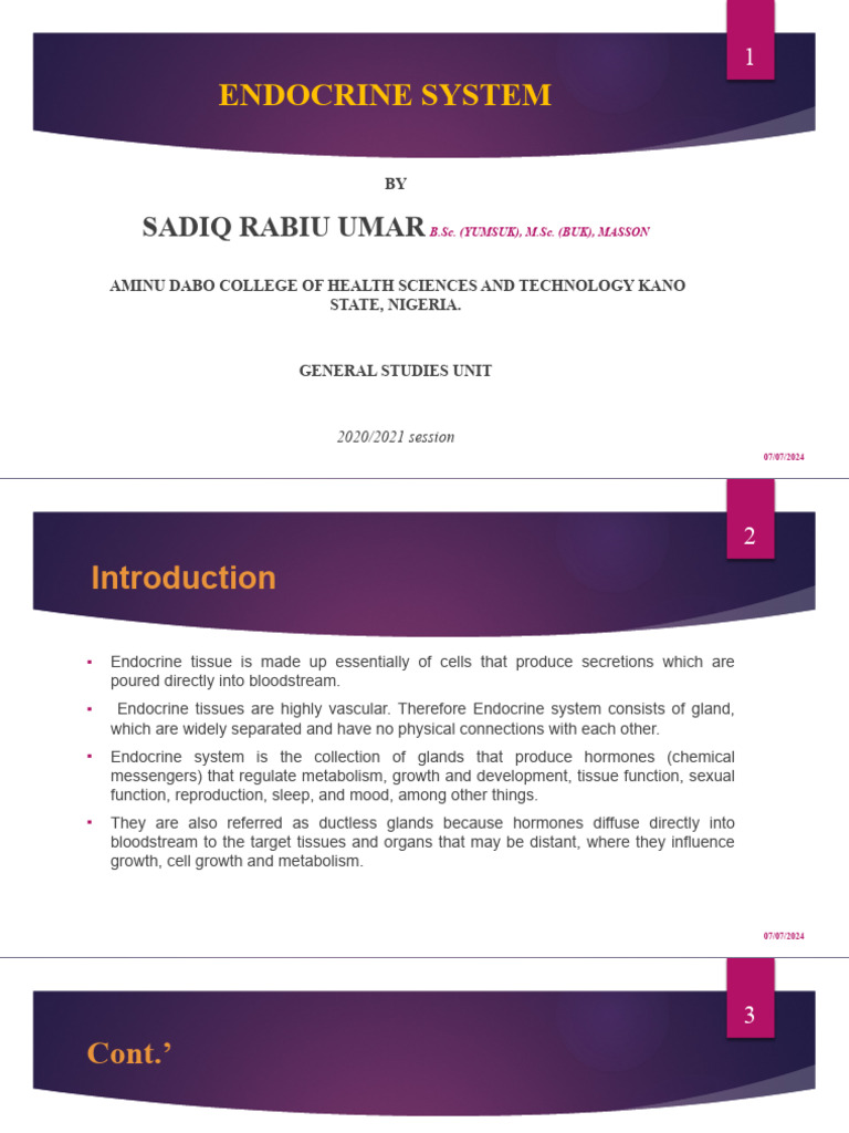 Iso Sru Endocrine System | PDF | Endocrine System | Luteinizing Hormone