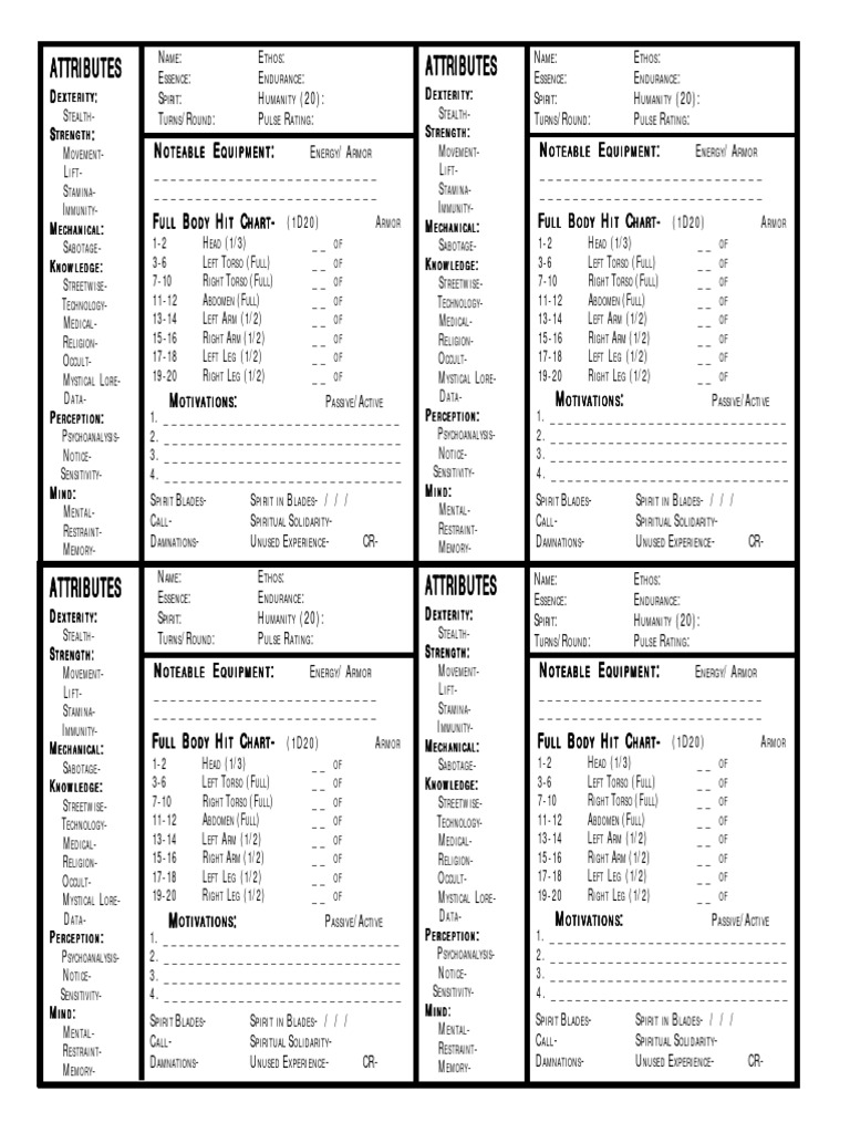 Obsidian Narrator Sheet - xV4FgX | PDF