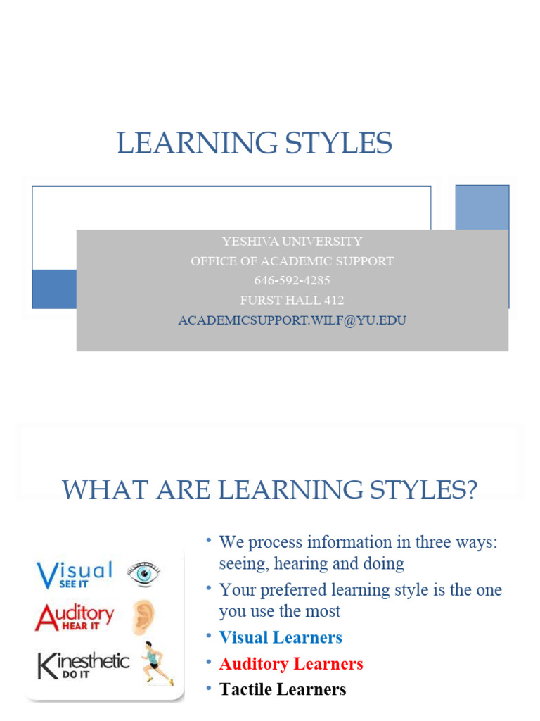 Learning Styles | PDF | Learning Styles | Learning Methods