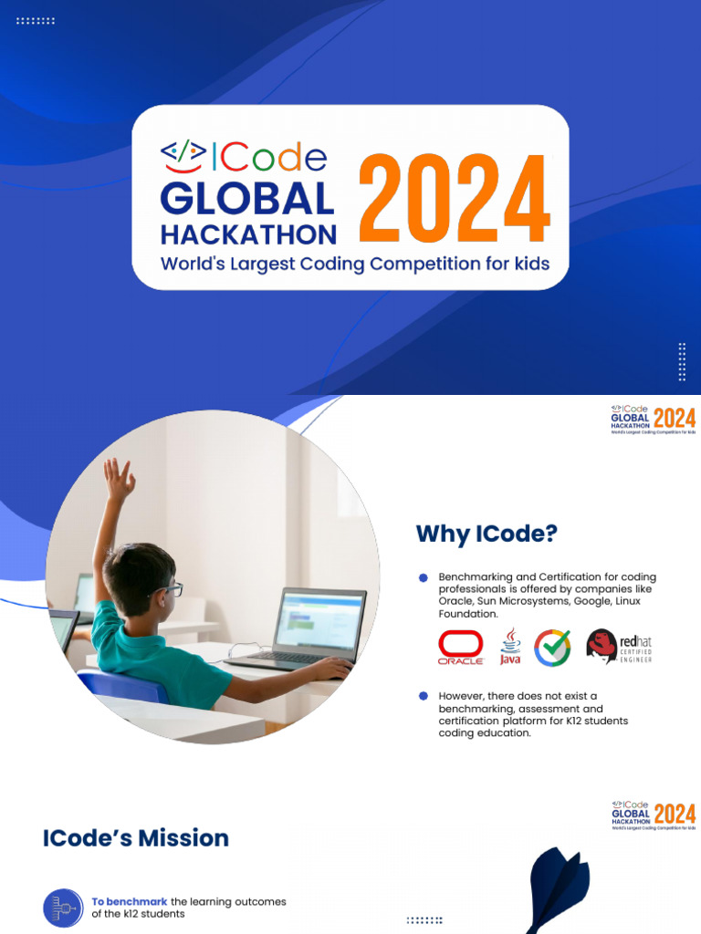 ICode Global Hackathon 2024 - India | PDF | Computing