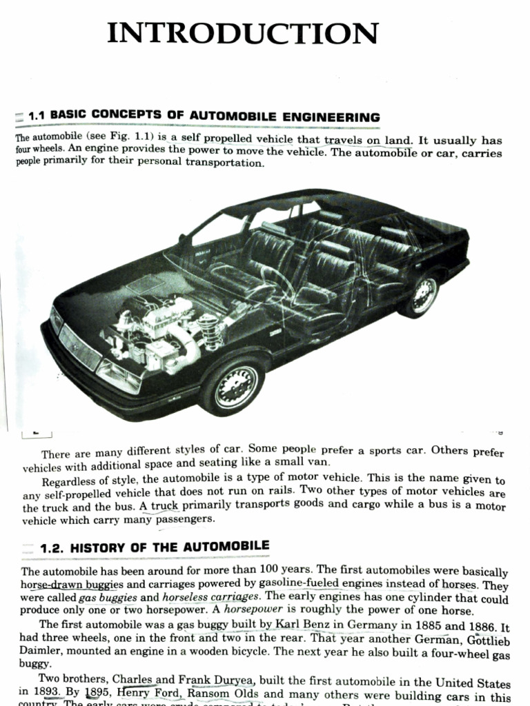 Modern Mobility & Automotive Mechanics | PDF