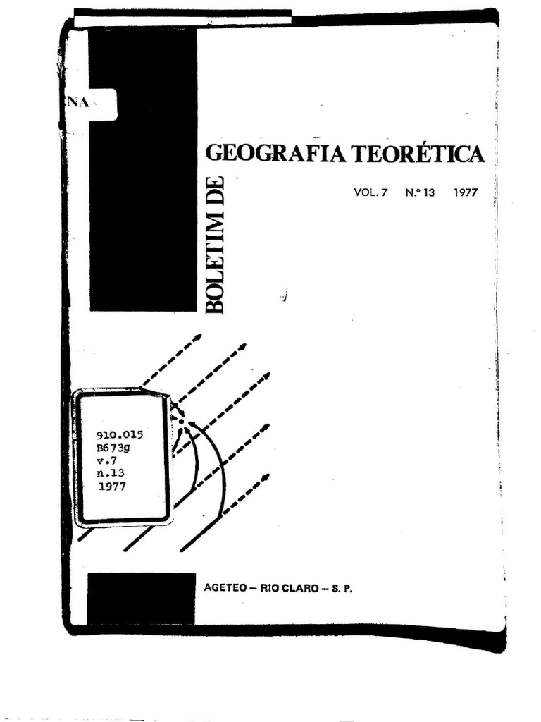 O. SCHAEFFER, Fred. O Excepcionalismo Na Geografia | PDF