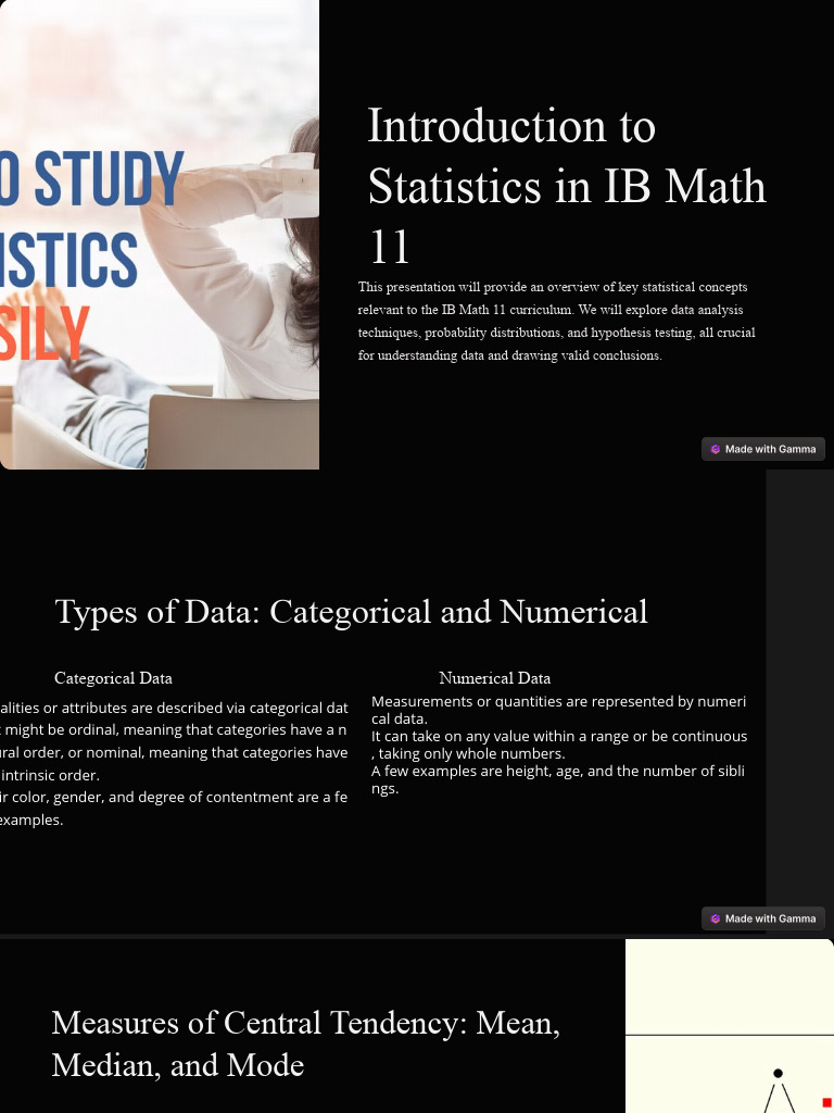 Introduction To Statistics in IB Math 11 | PDF | Regression Analysis ...