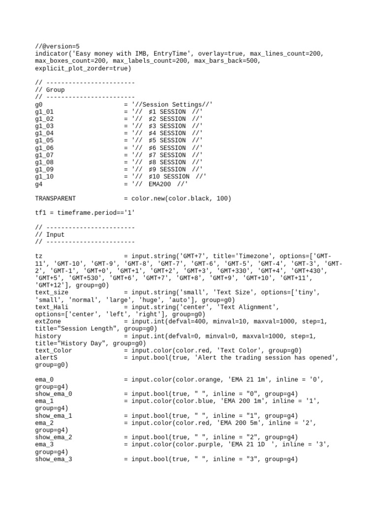 Easy Money With IMB, Entrytime | PDF | Computer Programming