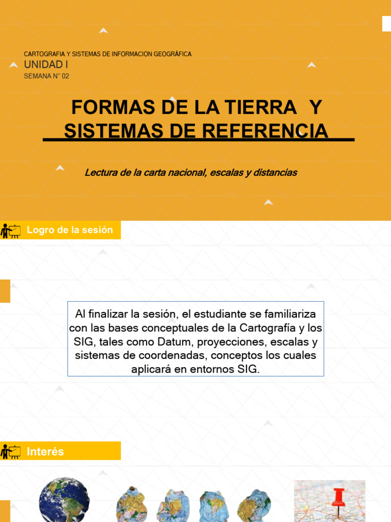 Clase 02 - Formas de la Tierra y sistemas de referencia | PDF | Tierra | Mapa