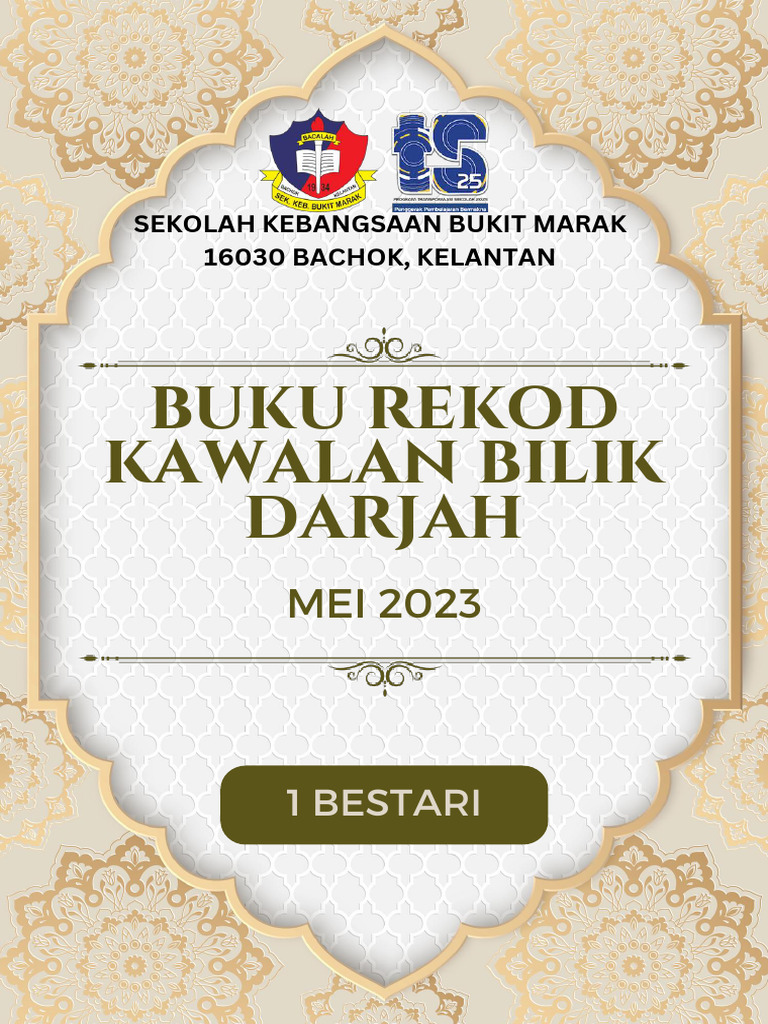 Buku Rekod Kawalan Bilik Darjah | PDF