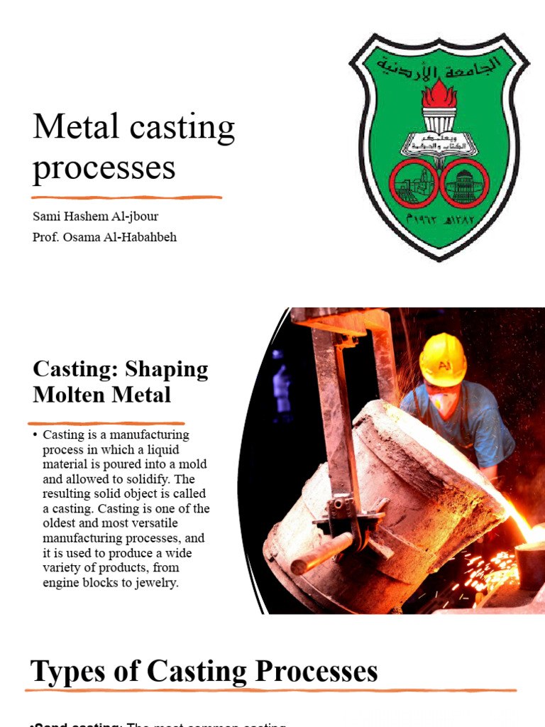 Mtrls Presentation | PDF | Casting | Metalworking