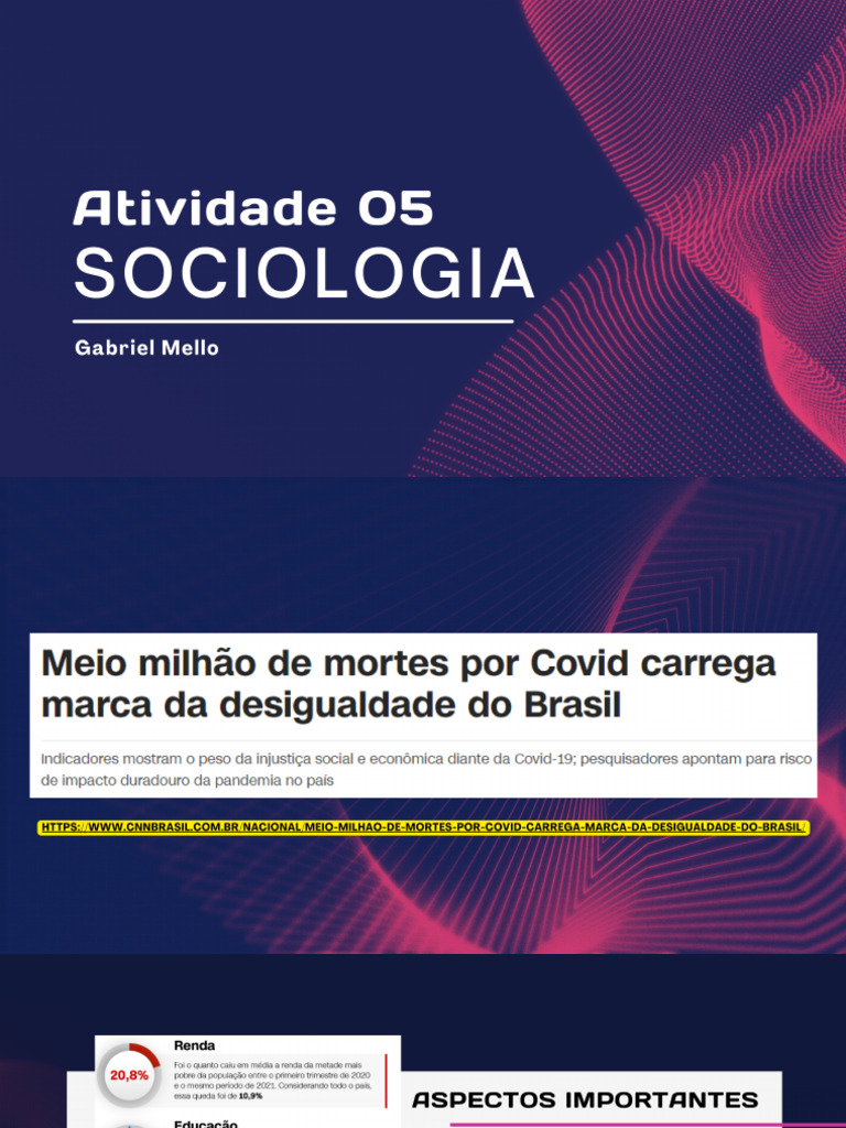 Atividade 05 - Sociologia | PDF
