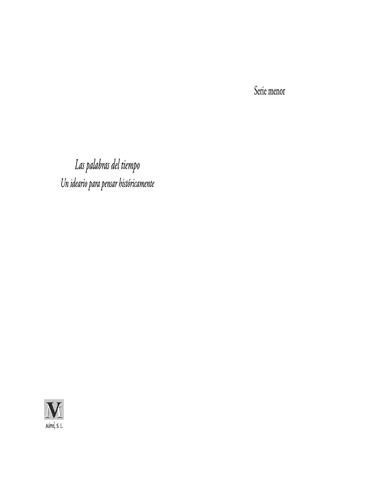 Francesco Benigno - Las Palabras en El Tiempo - Pp. 199-221-Rotado | PDF
