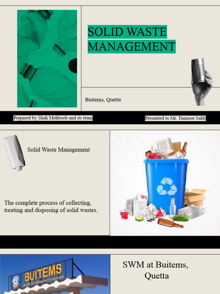 Solid Waste Management | PDF | Waste Management | Waste