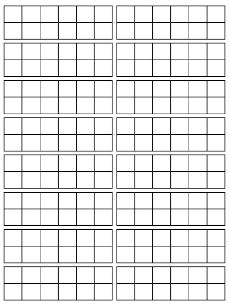 Cadrillage Tampon | PDF