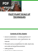 Pilot Plant Scale Up Techniques | PDF