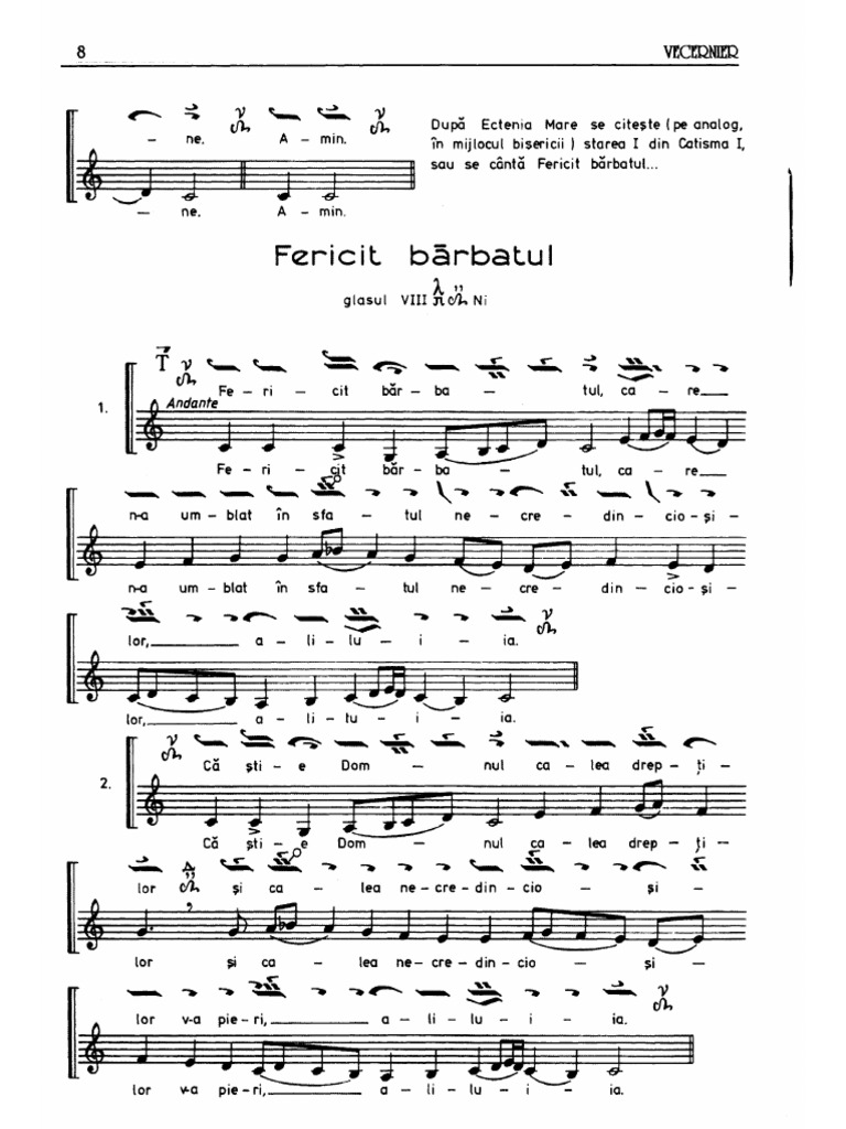 Fericit Barbatul Glas 8 | PDF