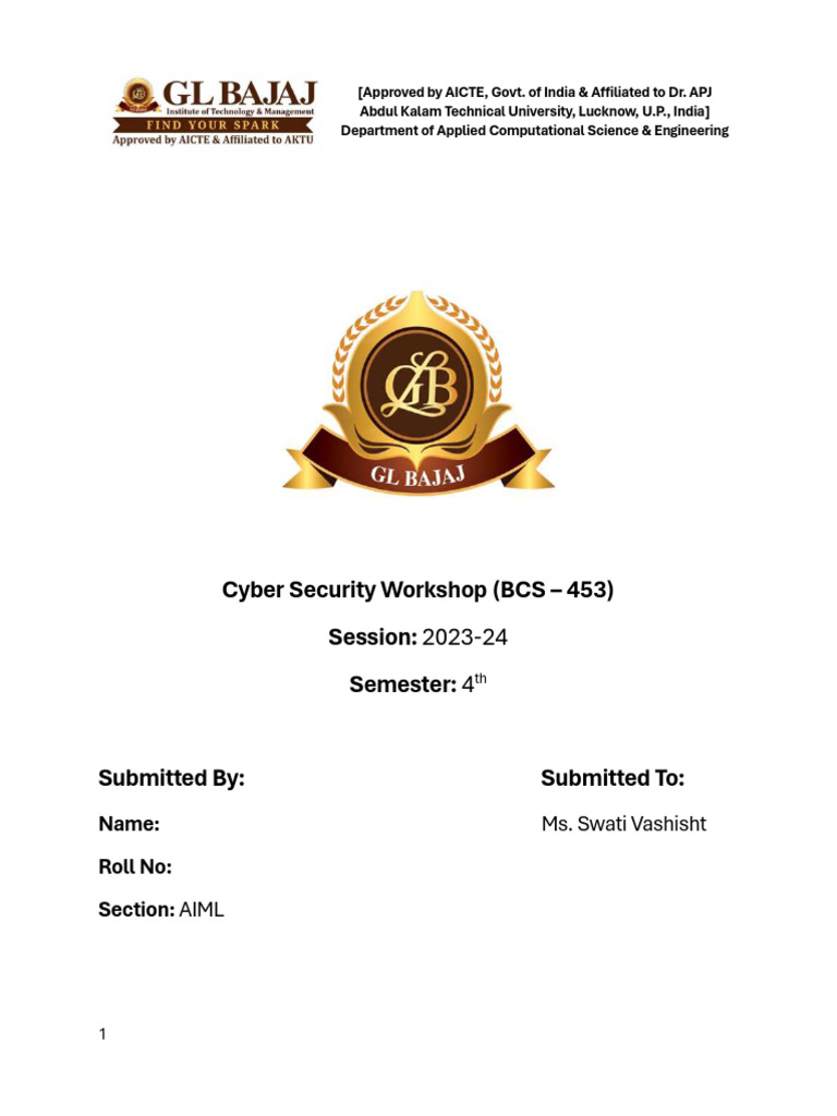 CW File With Front Page | PDF | Transmission Control Protocol | Port ...