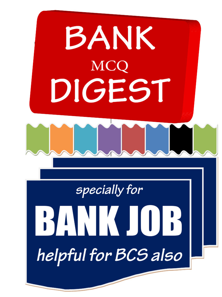 Bank Exam Prep: MCQ Digest | PDF | Money | Business